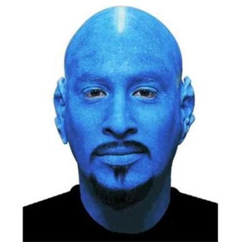 Blue Bald Cap – The Costumer